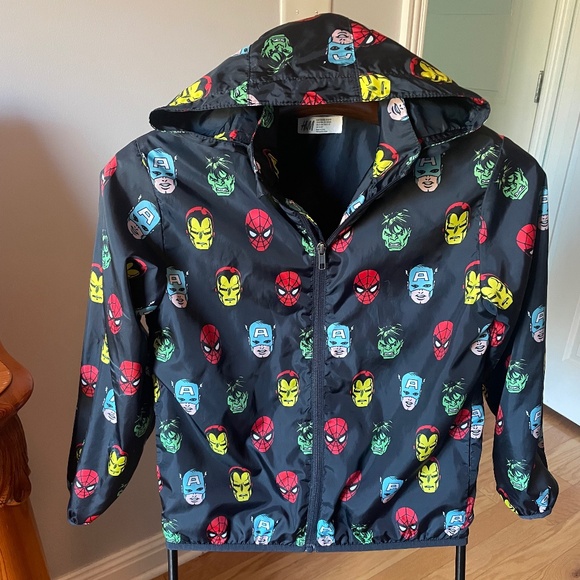 Marvel | Jackets & Coats | Marvel Superhero Light Jacket | Poshmark